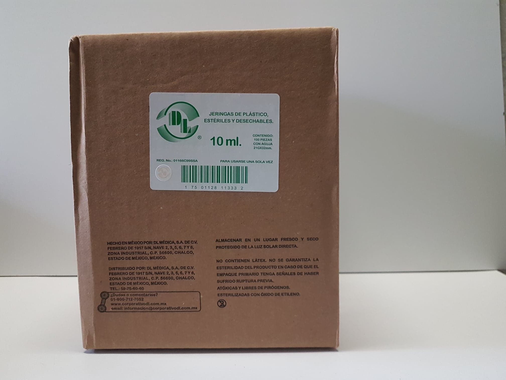 JERINGA VERDE 100 JERS 21X32/10 ML – CLUB Farmaleal