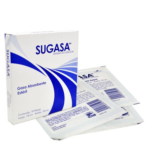 GASA ABS EST SUGASA 10X10CM C/10 – CLUB Farmaleal