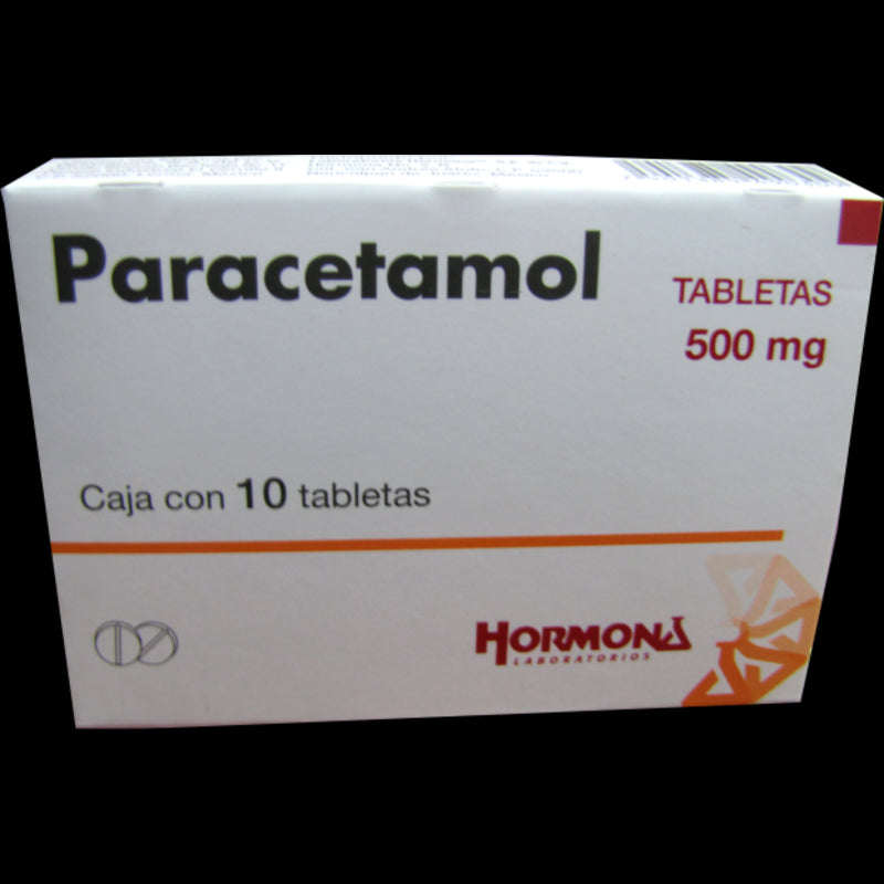 PARACETAMOL TAB 500 MG CAJA C10 – CLUB Farmaleal