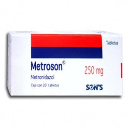 METROSON TAB. 250 MG. CAJA C/20 – CLUB Farmaleal