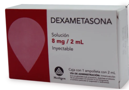 DEXAMETASONA INY. 8 MG. CAJA C/1 AMP. C/2 ML. – CLUB Farmaleal