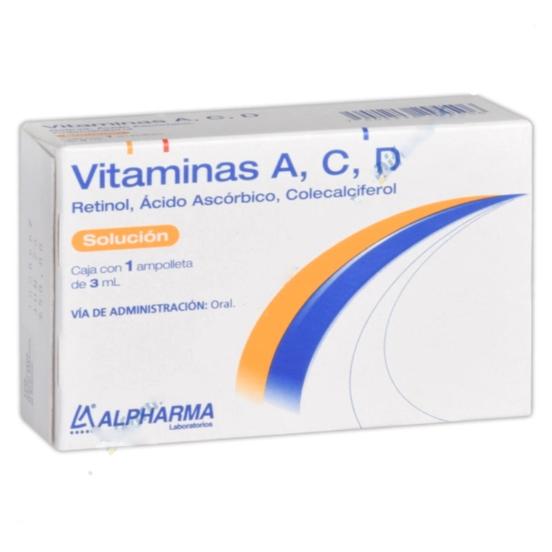 VITAMINAS ACD SOL ING CAJA C1 AMP C3 ML – CLUB Farmaleal