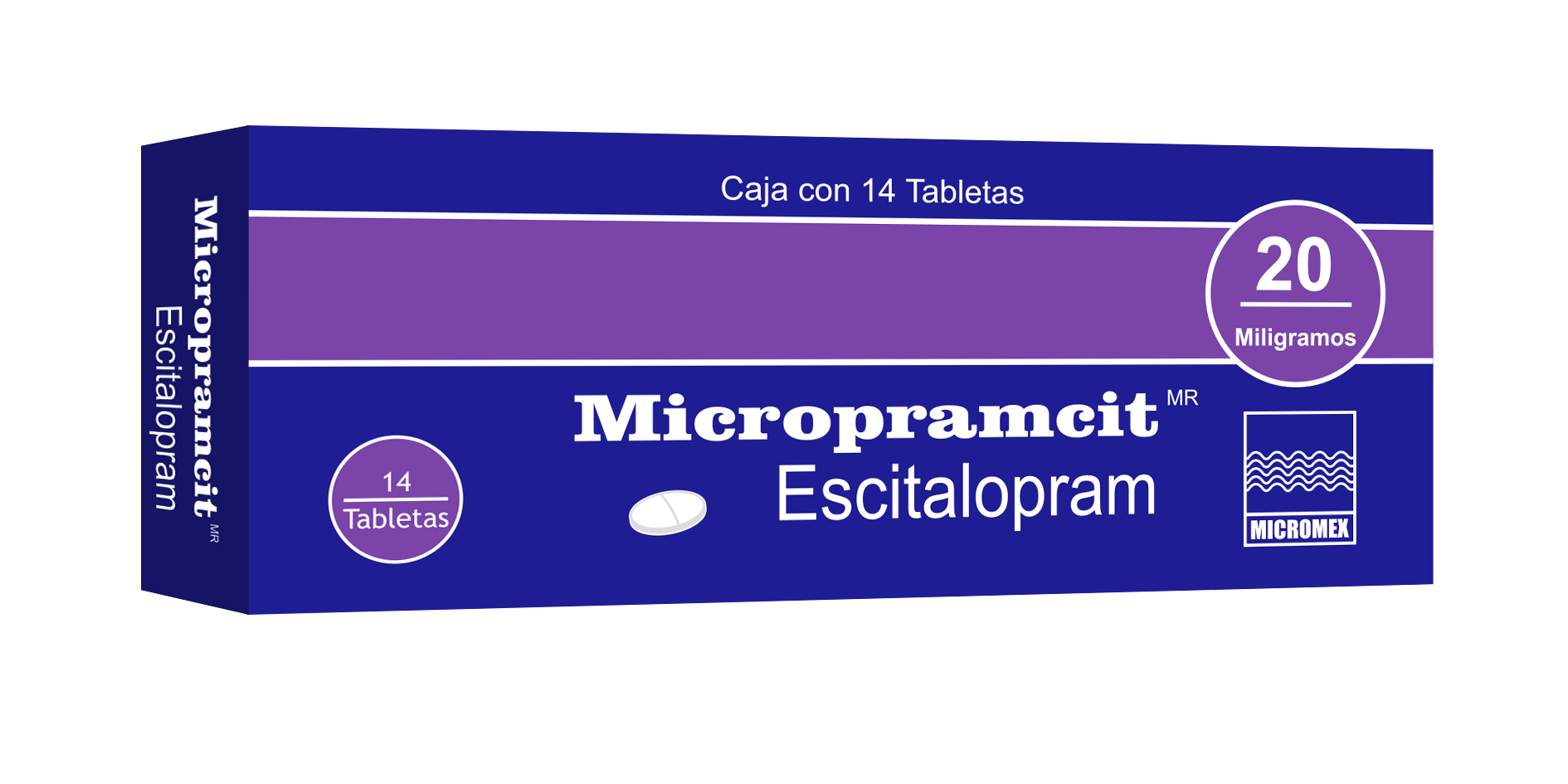 MICROPRAMCIT 14 TAB 20 MG – CLUB Farmaleal