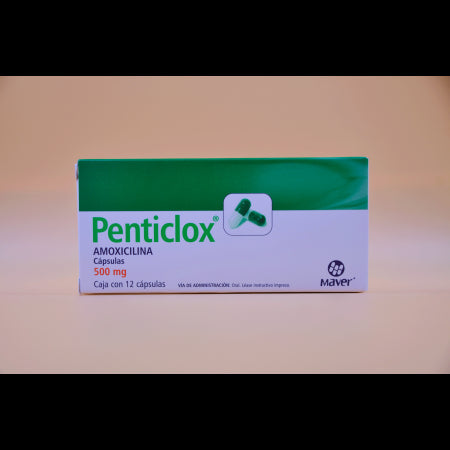 PENTICLOX CAP. 500 MG. CAJA C/12 – CLUB Farmaleal