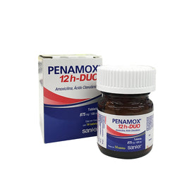 PENAMOX 12H-DUO 875/125MG 14TAB – CLUB Farmaleal