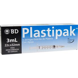 JGA DESCH BD 3ML 22X32 5PZS – CLUB Farmaleal