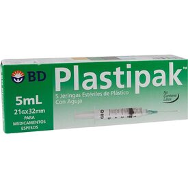 JGA DESCH BD 5ML 21X32 5PZS – CLUB Farmaleal