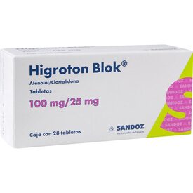 HIGROTON BLOK 100/25 MG 28 TAB – CLUB Farmaleal