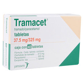 TRAMACET 37.5/325MG 40 TAB – CLUB Farmaleal