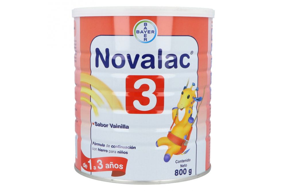 NOVAMIL 3 VAINIL 1-3 ANOS 800G – CLUB Farmaleal